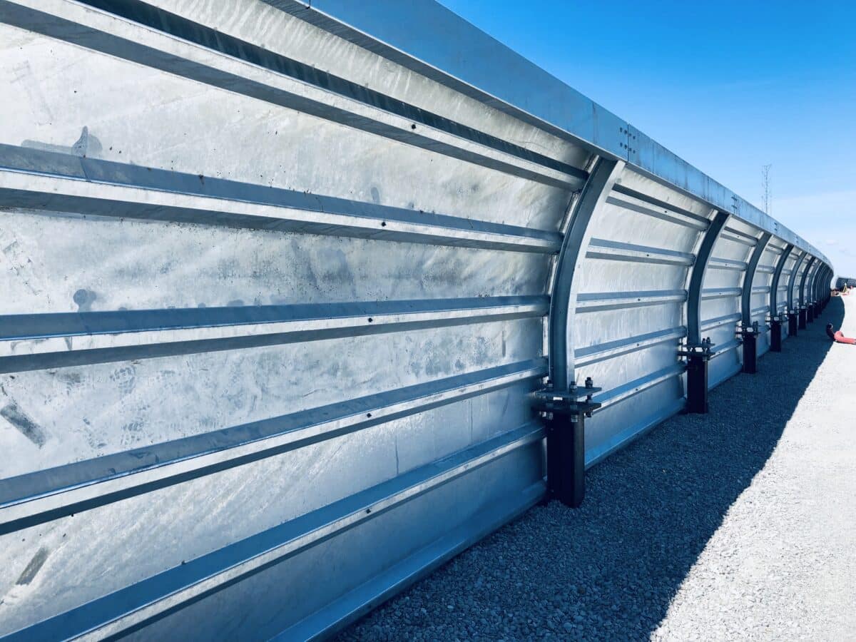 Railway screens - DAV Nordic A/S