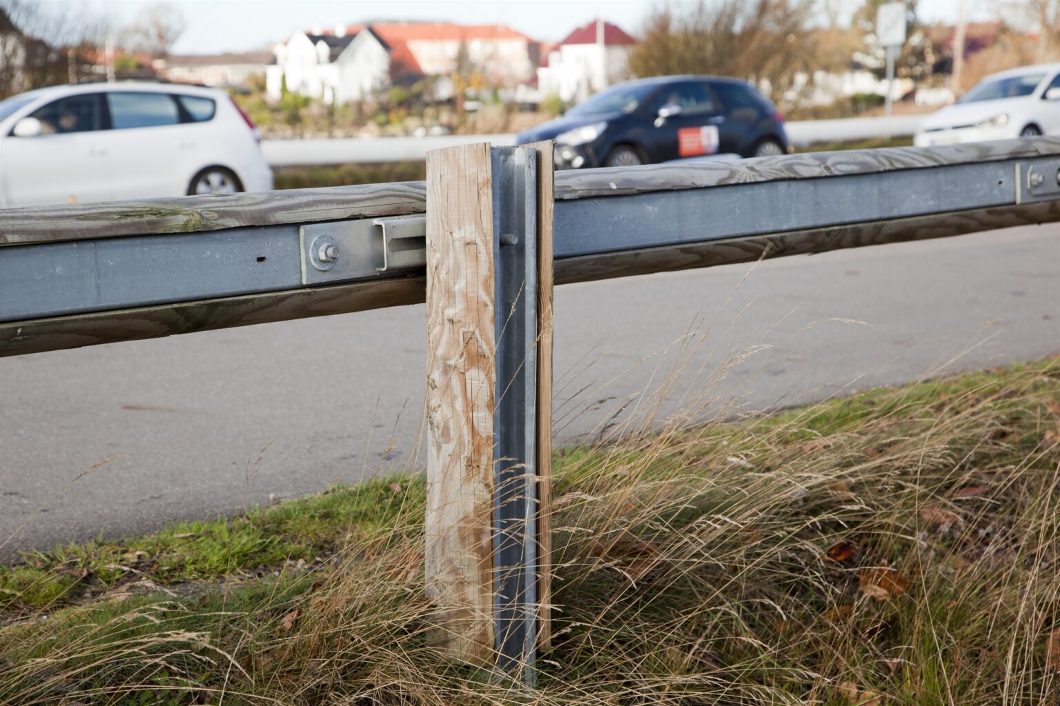 Wooden crash barrier - DAV Nordic A/S